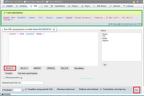 Database Server Xampp Windows Server 2012