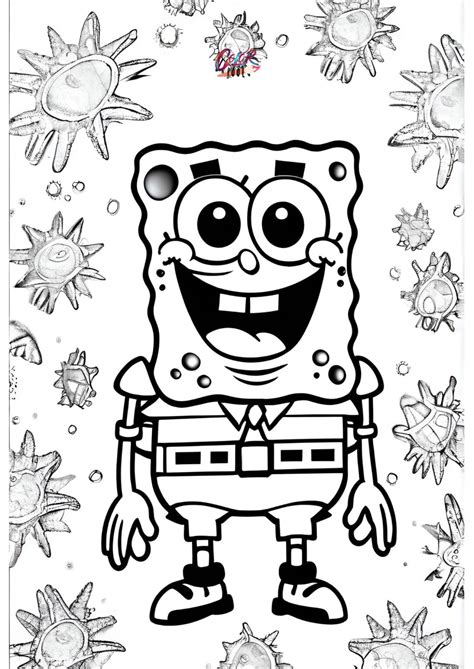 Spongebob Coloring Pages — 30 Undersea Fun Pages