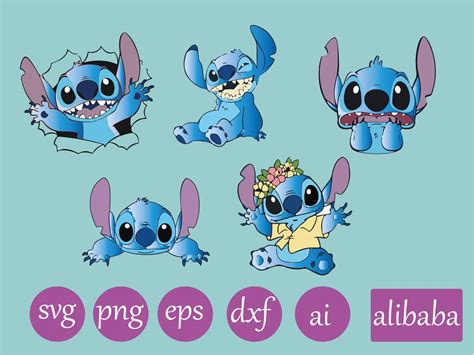 Stitch Svg Stitch Pack Lilo And Stitch Svg Cut Files For Cricut Png