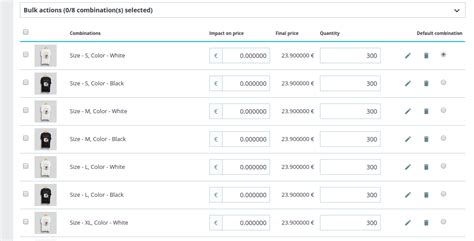 As A Merchant I Want To Edit My Combination Reference Without Editing It Issue