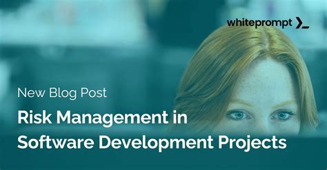 White Prompt On Linkedin Softwaredevelopment Riskmanagement Agile Techleadership Whiteprompt