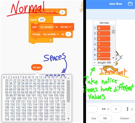 List Reporter Block Bug Spacing Issue Discuss Scratch