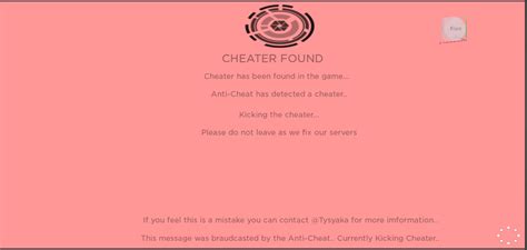 Cheater Found Gui Cfgi Creations Feedback Developer Forum Roblox