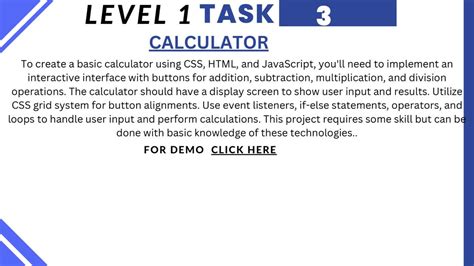 Completing Task 1 Calculator With Html Css Javascript Poornasri