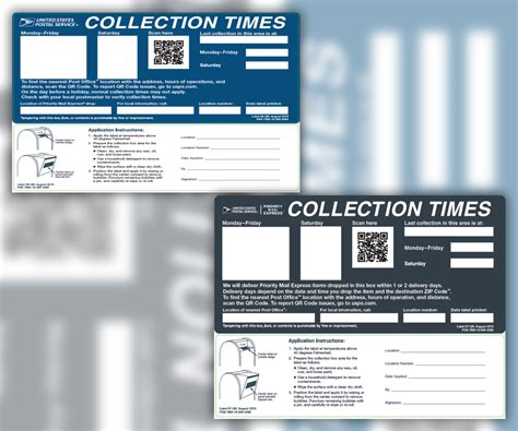 USPS QR Codes Added To Collection Box Labels 21st Century Postal Worker