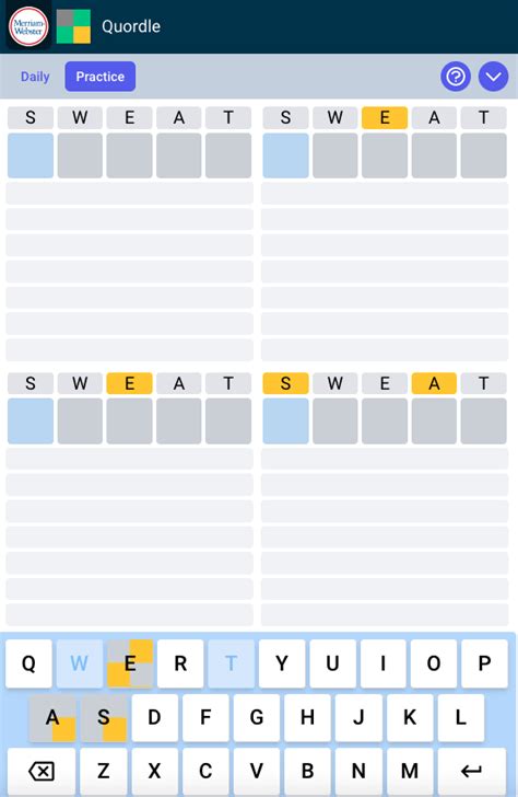 wordle clone quordle acquired by merriam webster