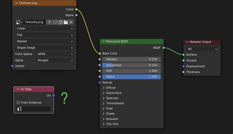 Using Uv Map Node Or Not Materials And Textures Blender Artists