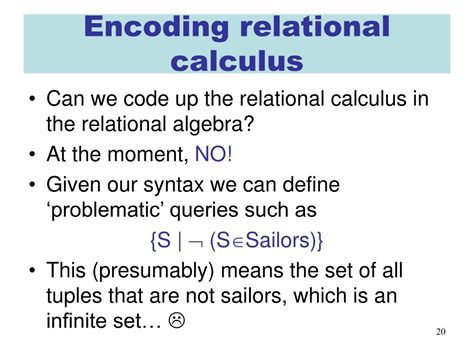 Ppt Lecture 5 Relational Calculus Powerpoint Presentation Free Ppt Lecture 5 Relational Calculus Powerpoint Presentation Free