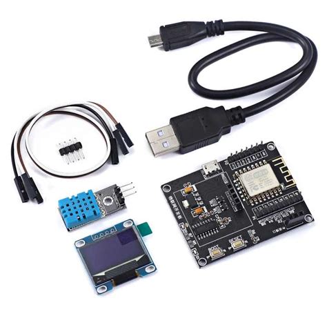 esp8266 iot development board dht11 humidity sensor 0 96 oled