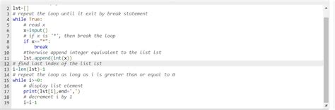 Solved Write A Program That Reads A List Of Integers One