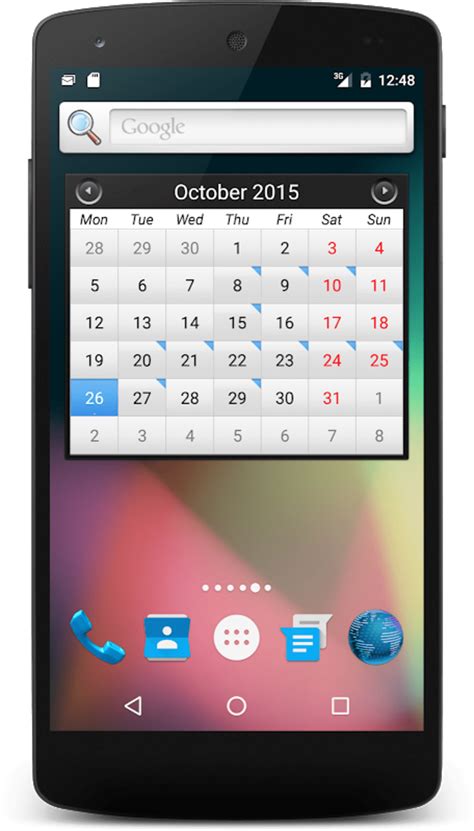 android için simple calendar widget apk İndir