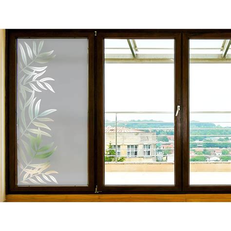 Декоративно фолио за прозорци 3 флорални 1мх 2 1м Emag Bg