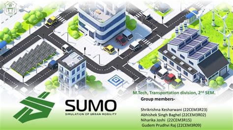 Sumo Simulation Of Urban Mobility Pptx