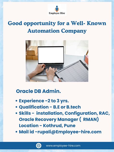 Employee Hire Your Hiring Partner On Linkedin Oracledbadmin Automationwithoracle