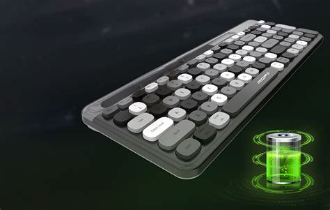 MOFII Wireless Keyboard Mouse Set 888BT BlueTooth Black Gadgets House