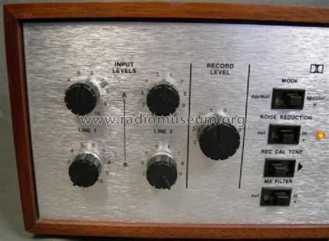 Noise Reduction Unit 100a Misc Advent Corporation Cambridge Ma