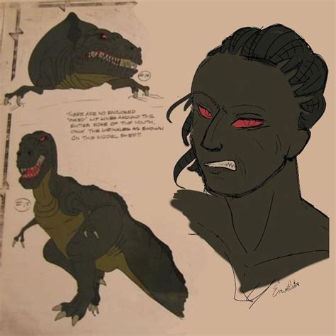 Sharptooth Land Before Time Concept Art Fnaf
