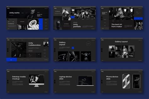 Unity Business Google Slide Template Plantilla Powerpoint Powerpoint