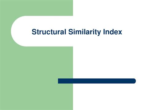 Pdf Structural Similarity Indexcsu Unipv It Wp Content Uploads 2020 01 8 Quality Metrics Pdf