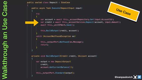 DDD Tactical Design With Clean Architecture Ivan Paulovich PPT