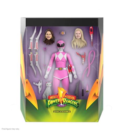 Power Rangers Ultimates Mighty Morphin Pink Ranger Deluxe Action