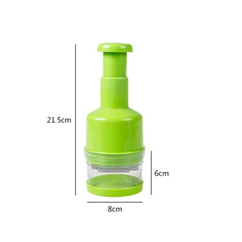 Badu Bg Издръжлива многофункционална ръчна кълцачка за лук трошачка за чесън преса за храна