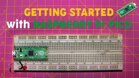 Getting Started With The Raspberry Pi Pico Blinking A Led On Pico