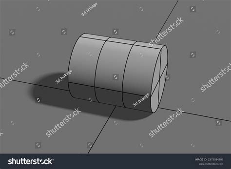How Draw Cylinder 3d Illustration Sketch Stock Illustration 2273034303 Shutterstock