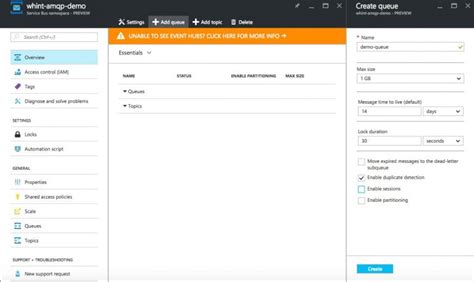How To Integrate With Microsoft Azure Service Bus Using Whint Amqp Adapter Integration