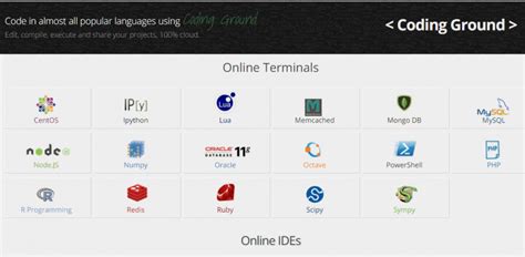 how to run c c and java programs without any software