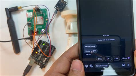Turn Motor On Off With Your Phone Through Miss Call Arduino 4g Lte Module Automation