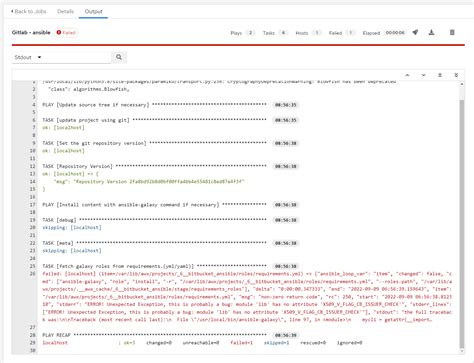 Project Clone Is Failling During Fetch Galaxy Roles From Requirements