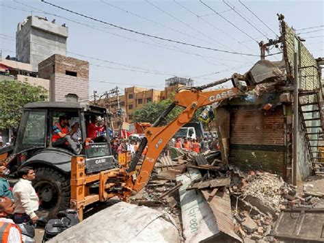 Demolition Drive Delhi Govt Seeks Detailed Report From Bjp Ruled Mcd