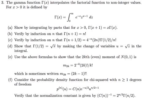 3 The Gamma Function「x Interpolates The Factorial