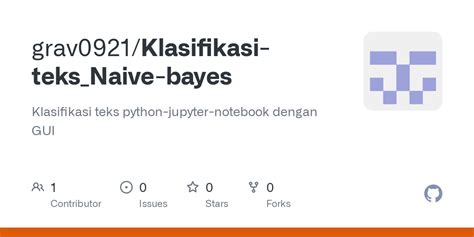 GitHub Grav0921 Klasifikasi Teks Naive Bayes Klasifikasi Teks Python