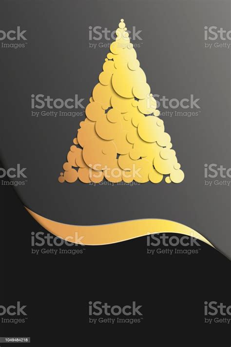 표지 초대장 포스터 배너 전단 인사말 카드에 대 한 배경 종이의 스타일 스프루 스 크리스마스 1월에 대한 스톡 벡터 아트 및 기타 이미지 Istock