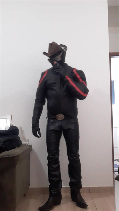 Cowboy Full Leather Smoking Thisvid Com