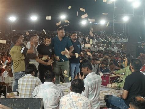 In Manas Ram Katha In Gondal Last Evening Alpa Patel And Devayat Khawad In Daira Rocked The