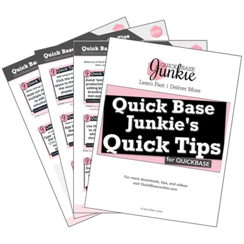 24 Quick Tips For Quickbase