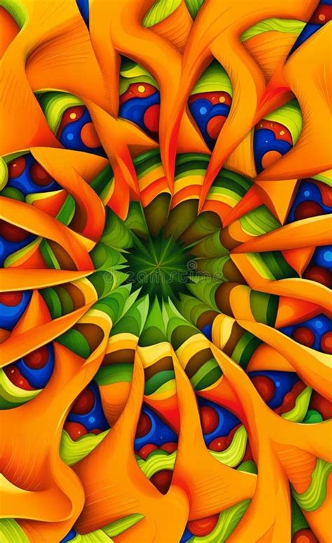 Abstract Colourful Spiral 41 Stock Illustration Illustration Of Psychedelic Spiral 300557540
