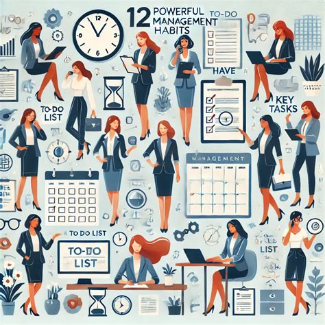 12 Powerful Time Management Habits Women Have