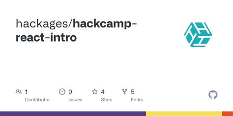 GitHub Hackages Hackcamp React Intro