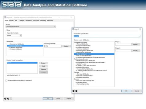 Introduction To Bayesian Analysis Using Stata 15 Chuck