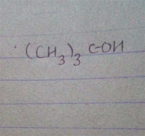 Iupac Name If Ch3 3coh
