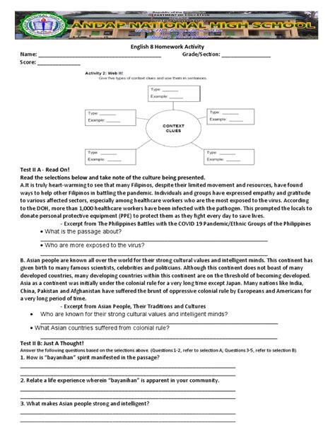 Context Clues Activity 2 Eng 8 Pdf