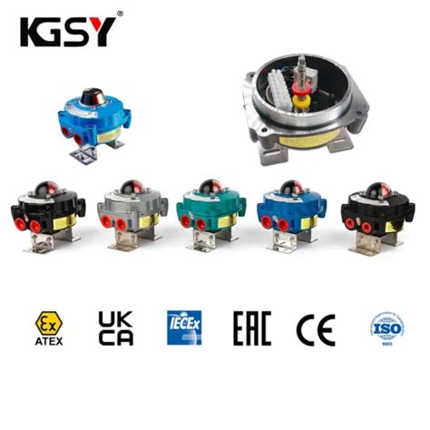 Pneumatic Rotary Actuator Ball Butterfly Valve Position Indicator Monitor Ds300 A Explosion