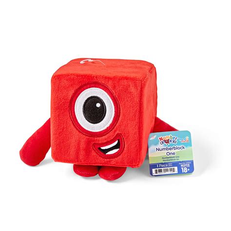 Hand Mindnumberblocks One Plush Plush Figure Toys Numbers For Babes Prebabe Desertcart