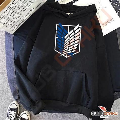 Vêtement Lattaque Des Titans Hoodie Sweatshirt Shingeki No Kyujin