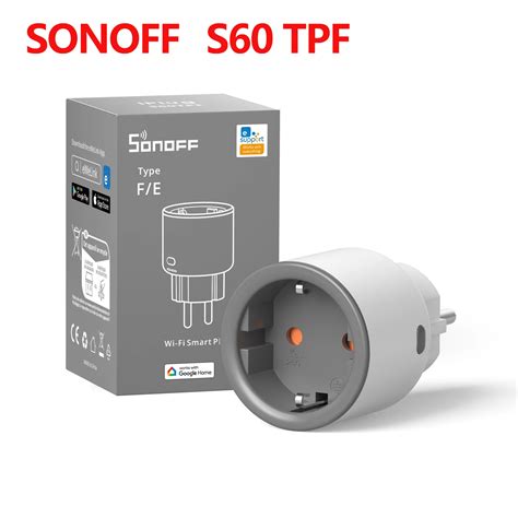 SONOFF IPlug Wifi Smart Plug Smart Home Remote Voice Control Socket With Energy Monitoring