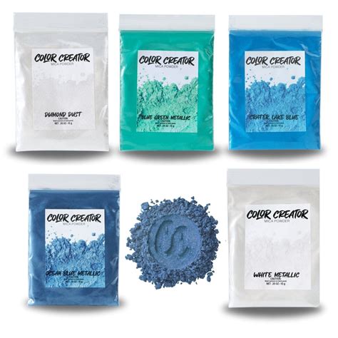 Color Creator Pacific Epoxy Additives Kit 12 Pack Alumilite